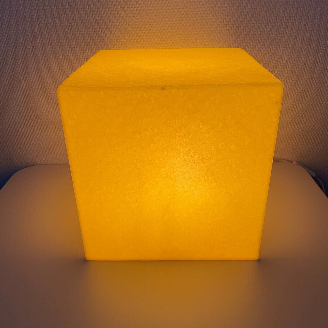 Heico Cube Light Yellow Plastic - Etsy