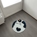 Sleeping Curled up Cat Tufted Rug Handmade Fluffy Carpet - Etsy
