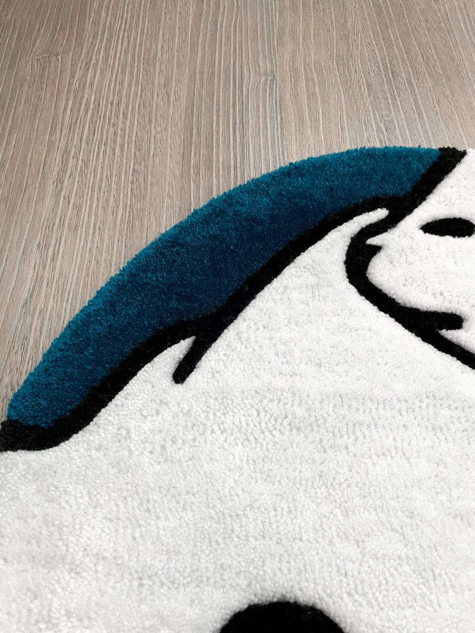 Sleeping Curled up Cat Tufted Rug Handmade Fluffy Carpet - Etsy