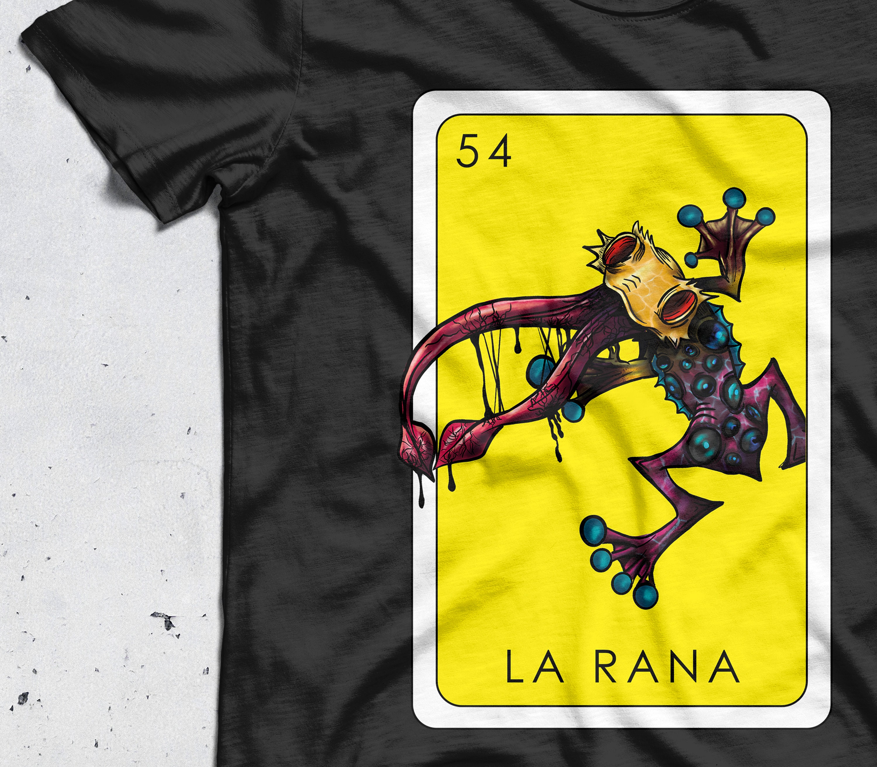 La Rana Shirt Loteria Mexican Bingo Mexico Streetwear Mexican Latino ...