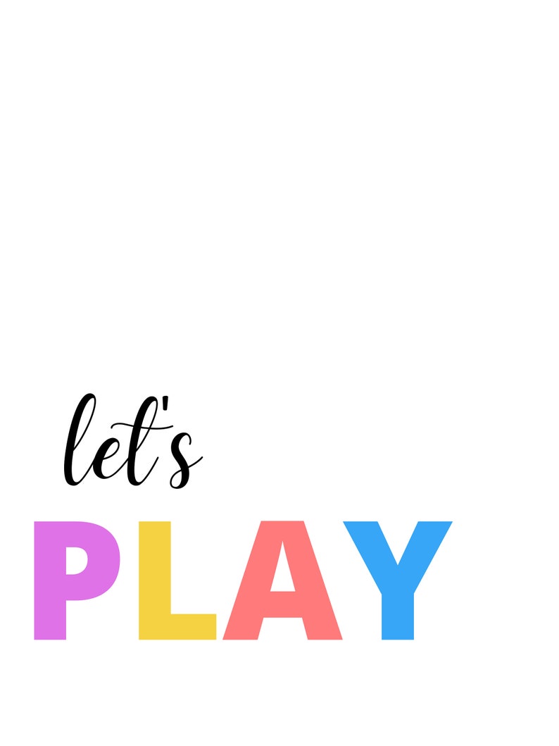 Playroom Signs - Etsy