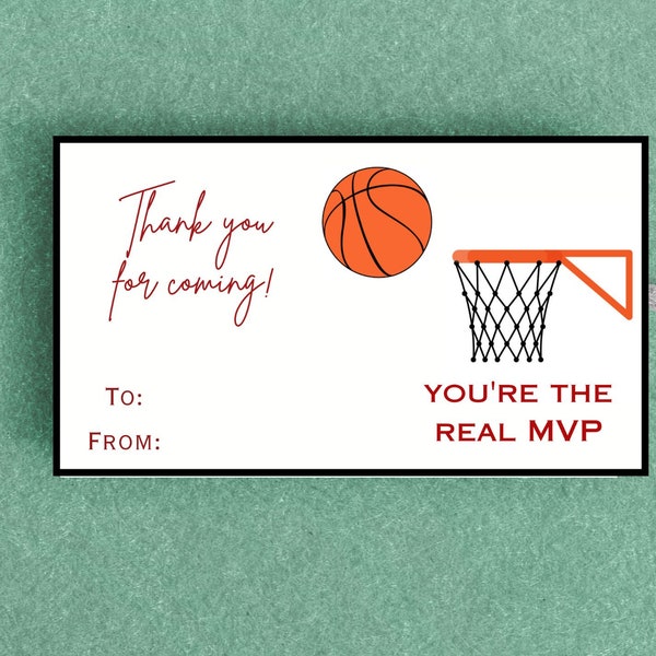 Thank You Basketball - Etsy