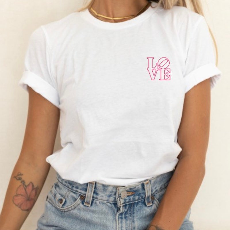 Love Tshirt Etsy