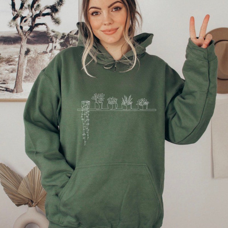 Cactus Hoodie - Etsy