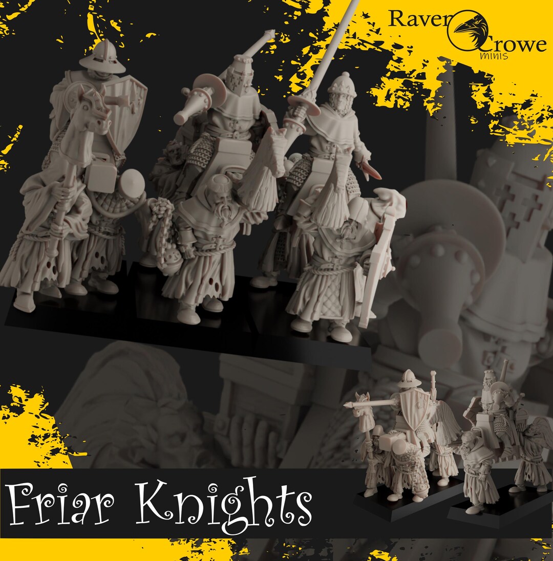 Friar Knights the Grim Monastery - Etsy