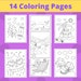 Summer Printables Activities, 30 Games and Coloring Pages, Word Search ...