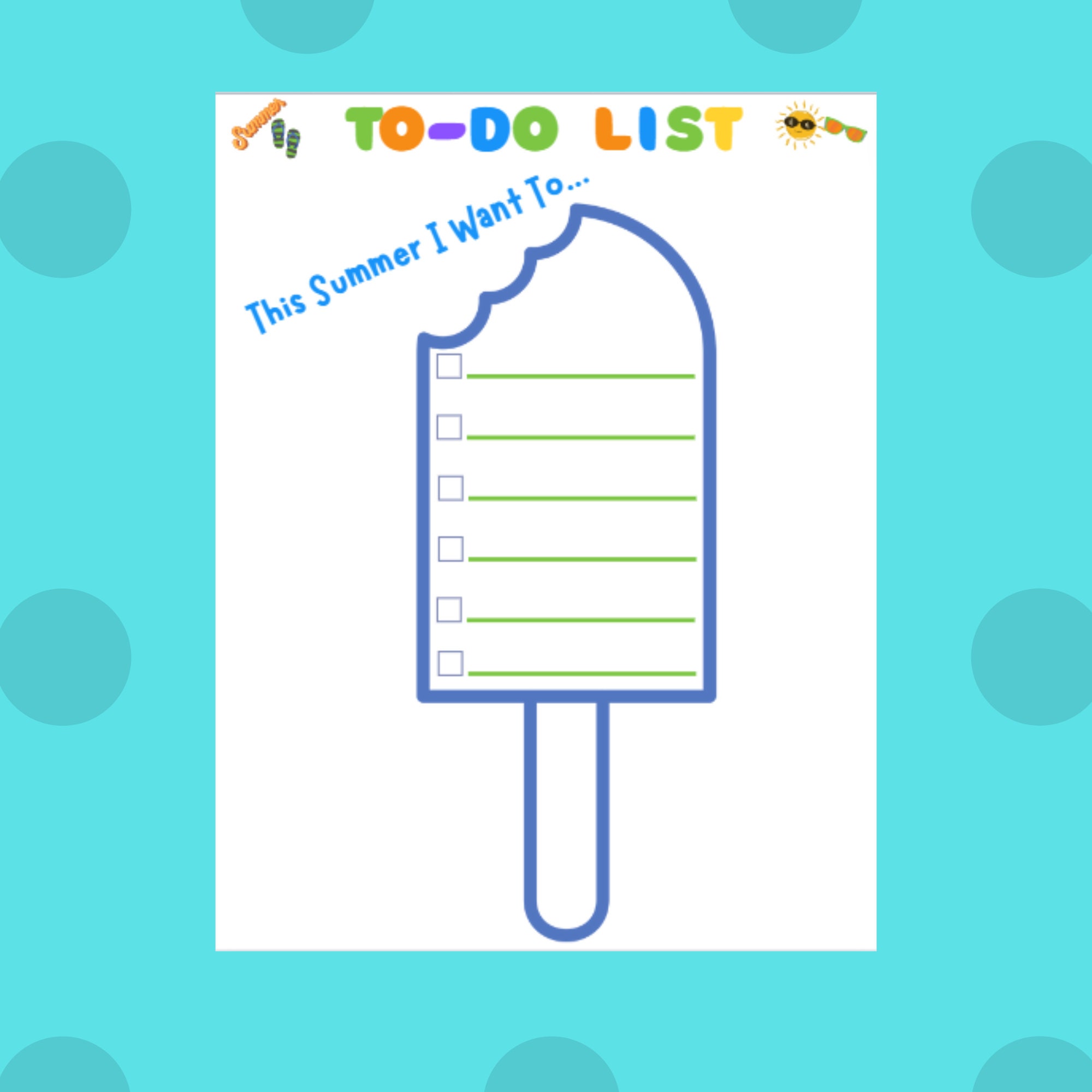 Summer Printables Planner for Kids, Schedule, Organizer, Summer 2022 ...