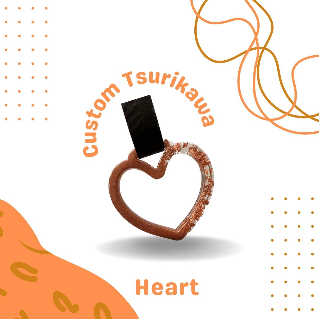 Custom Tsurikawa - HEART - Etsy