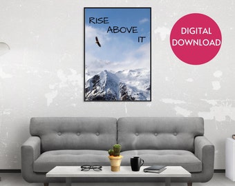 Rise Above Printable - Etsy