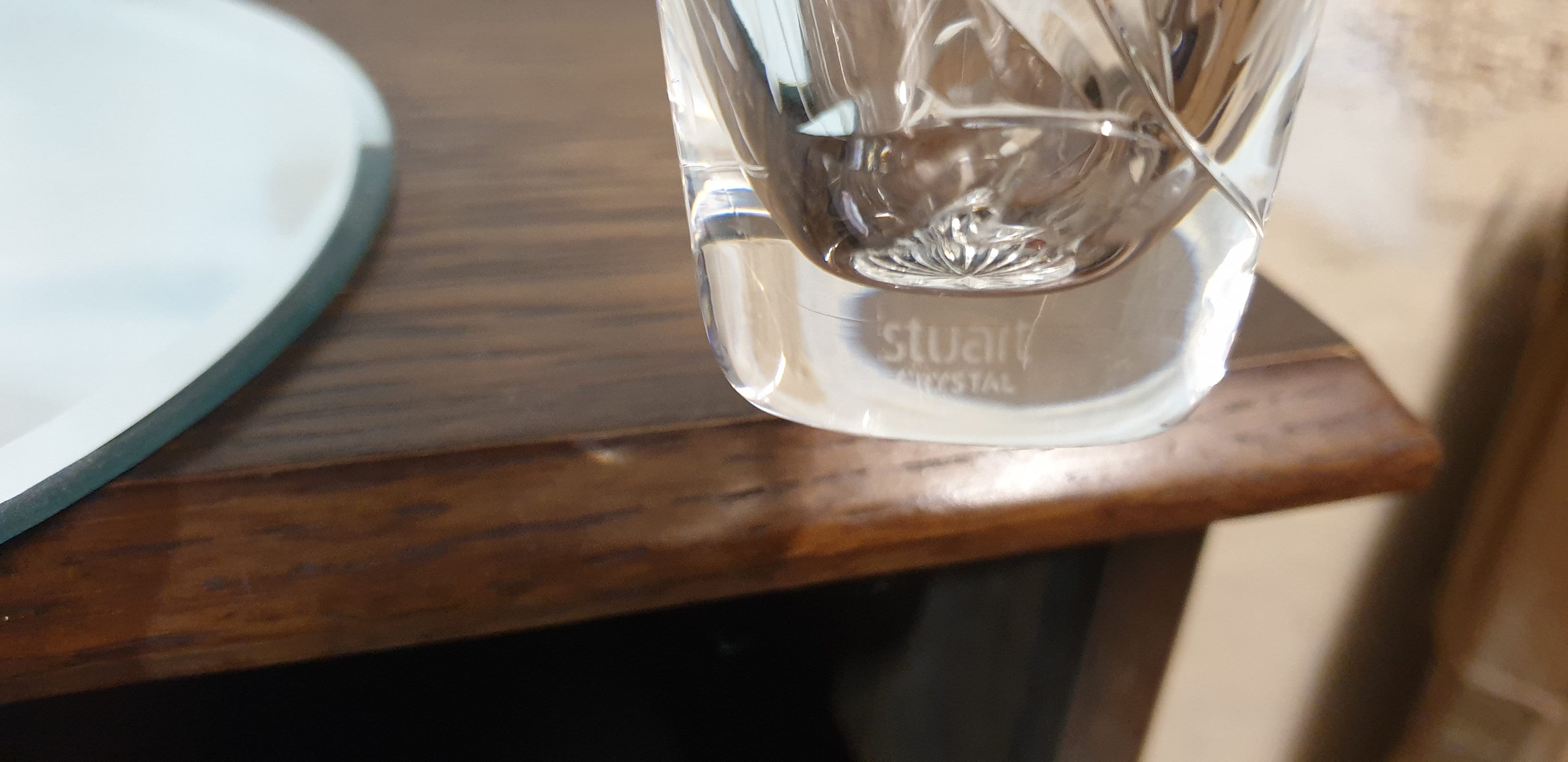 Stuart Crystal Cascade Fuchsia Perfume Bottle - Etsy