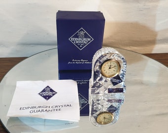 Crystal Mantle Clock - Etsy UK