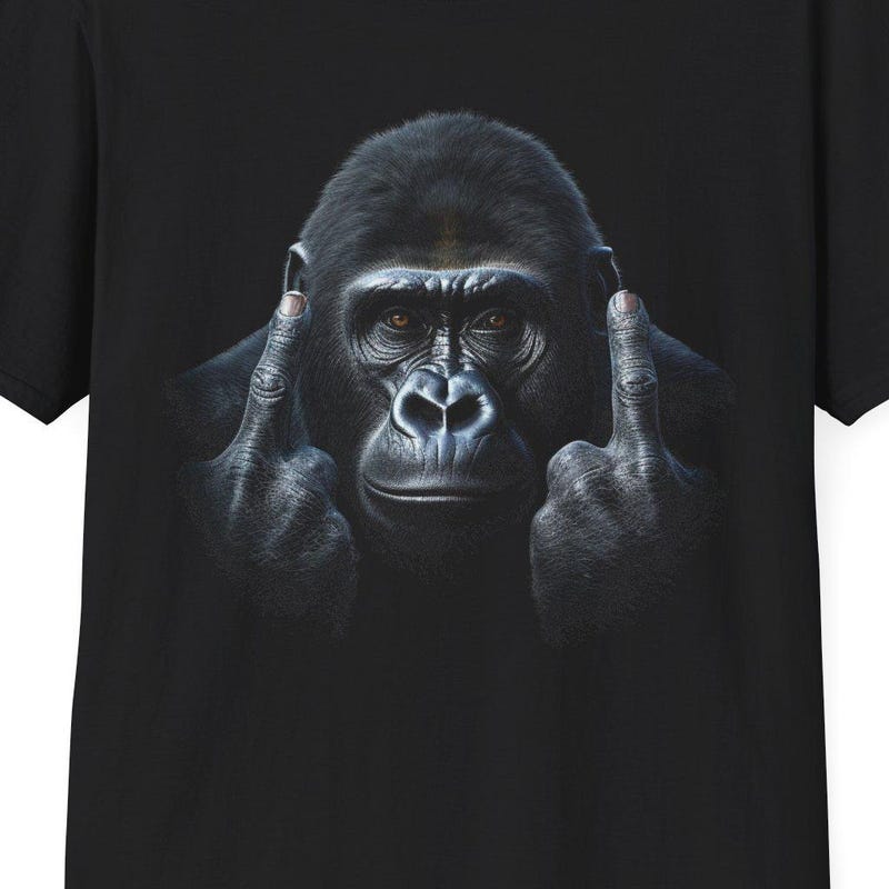 Affe mittelfinger - Etsy.de
