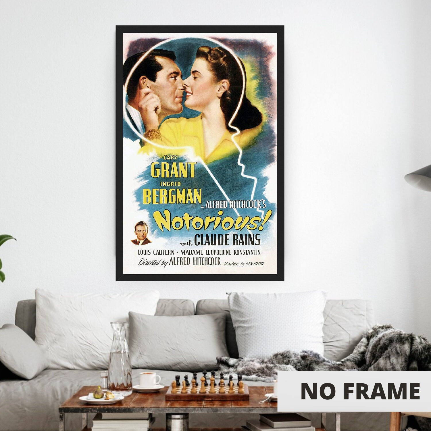 Movie Posters Notorious Movie Poster Framed Poster Movie - Etsy