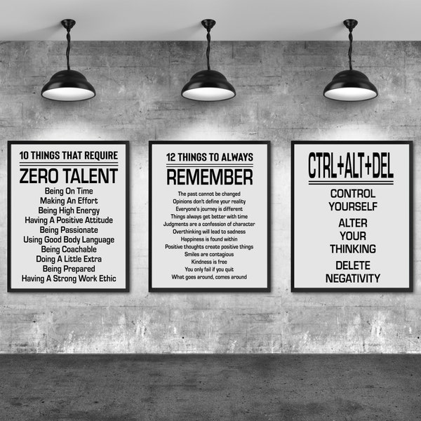 Funny Motivational Poster - Etsy