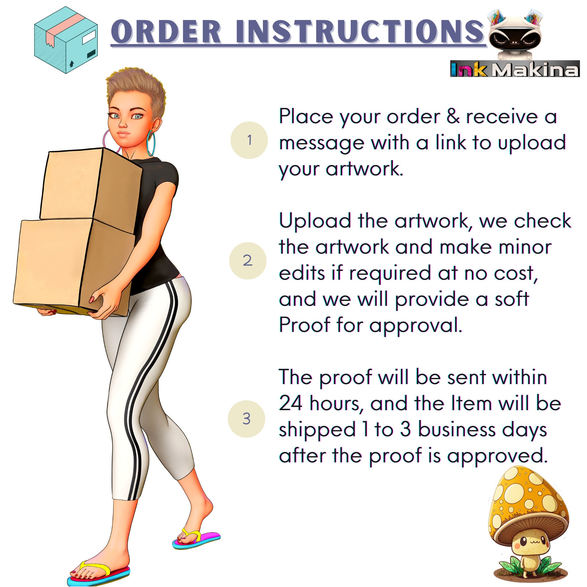 Custom Vinyl Waterproof Stickers Cut in Any Shape. Multiple Laminate ...