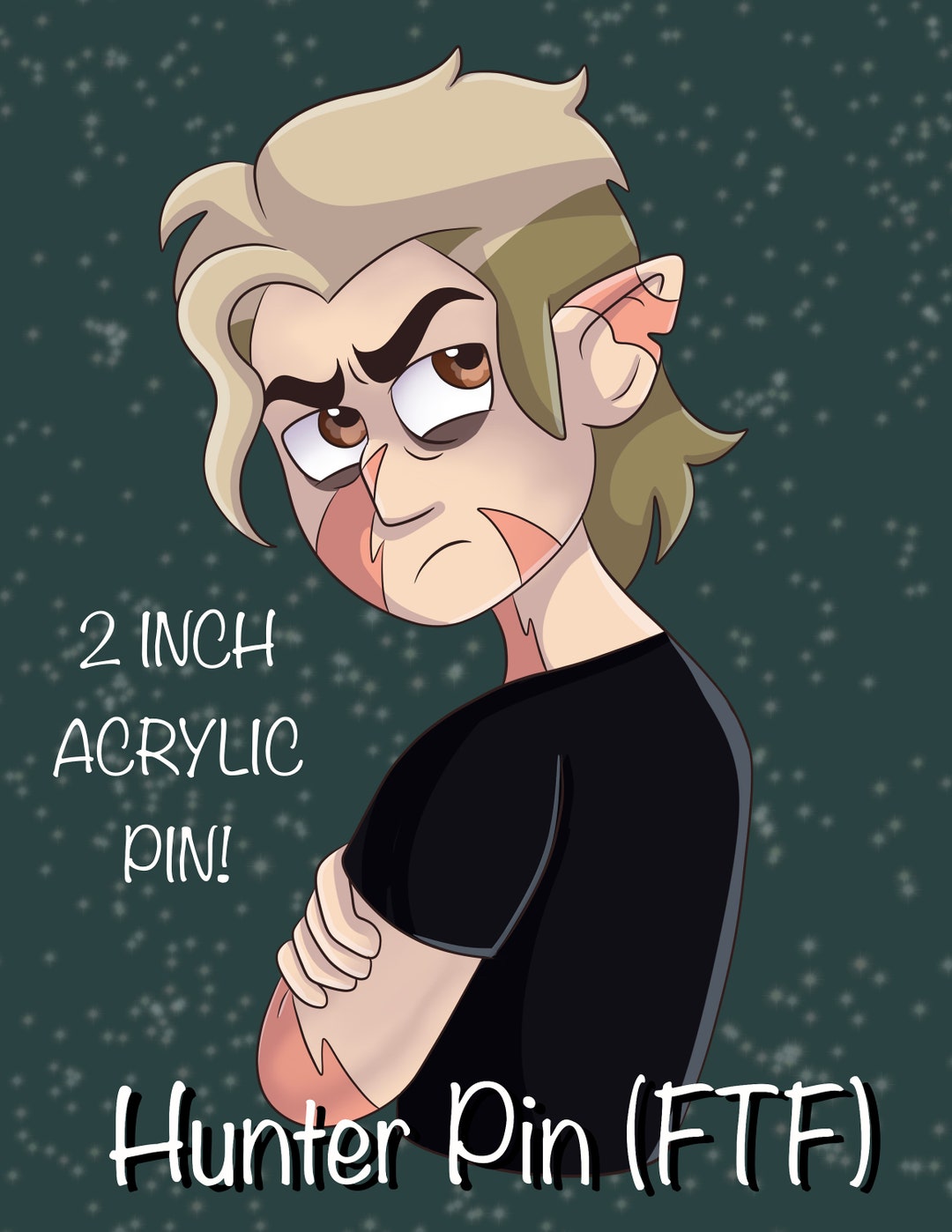 The Owl House for the Future Hunter Acrylic Pin - Etsy