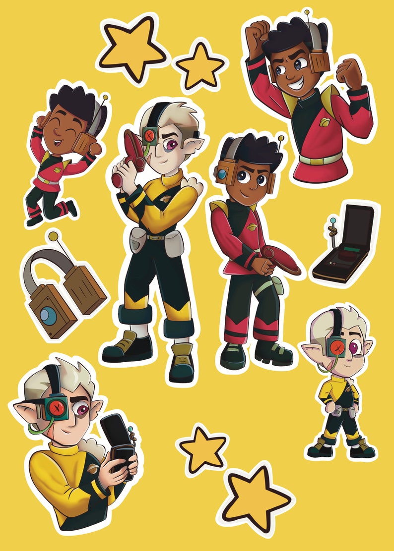 The Owl House Cosmic Frontier Sticker Sheet - Etsy Australia