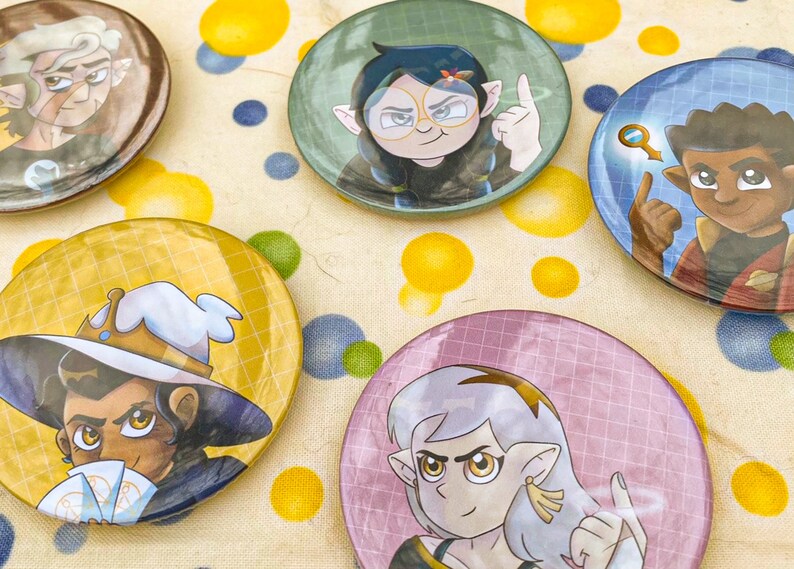 The Owl House Character Badges FOR THE FUTURE - Etsy