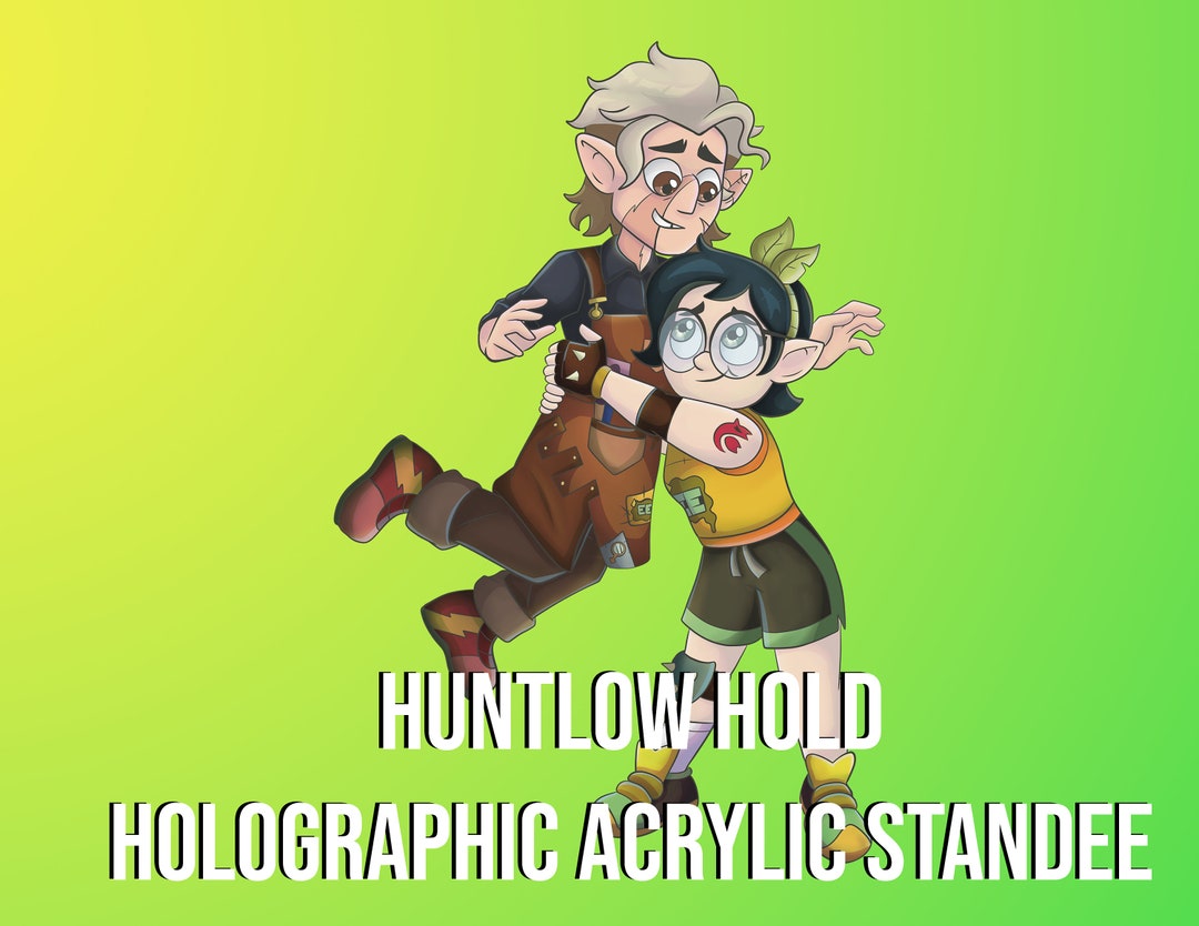 The Owl House - Huntlow Hold - Holographic Acrylic Standee - Etsy