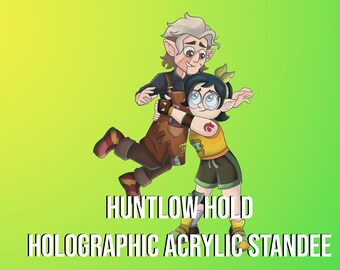 The Owl House Huntlow Flyer Derby Acrylic Connection Charm - Etsy