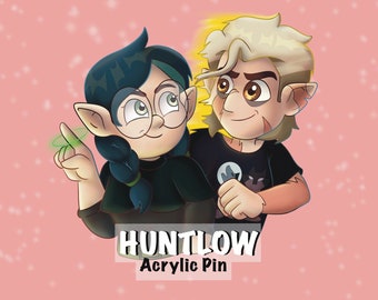 The Owl House Huntlow Flyer Derby Acrylic Connection Charm - Etsy