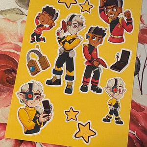 The Owl House Cosmic Frontier Sticker Sheet - Etsy