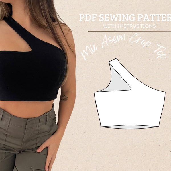 Asymmetrical Top - Etsy UK