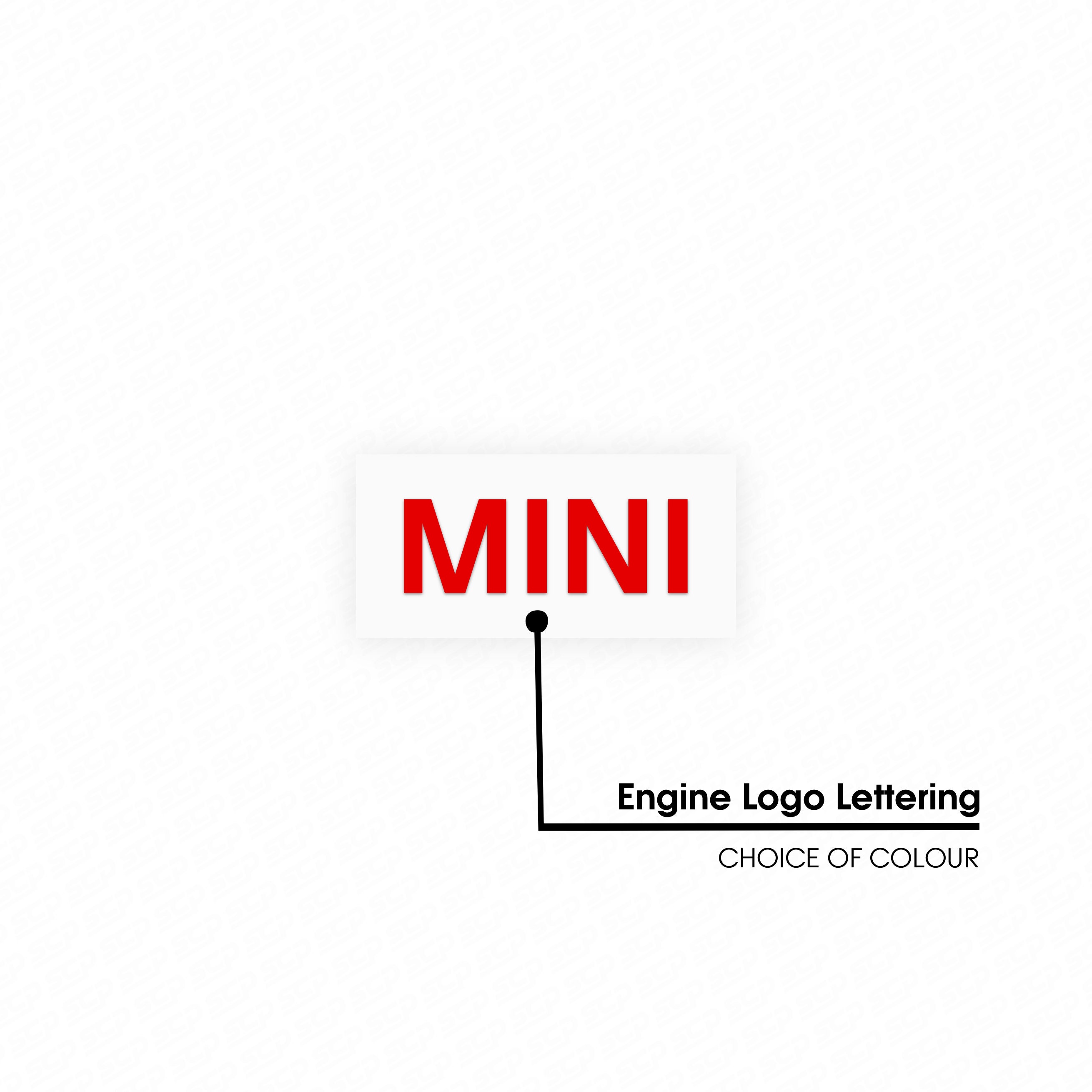 MINI F-series LCI Engine Bay Lettering Decal / Sticker / - Etsy