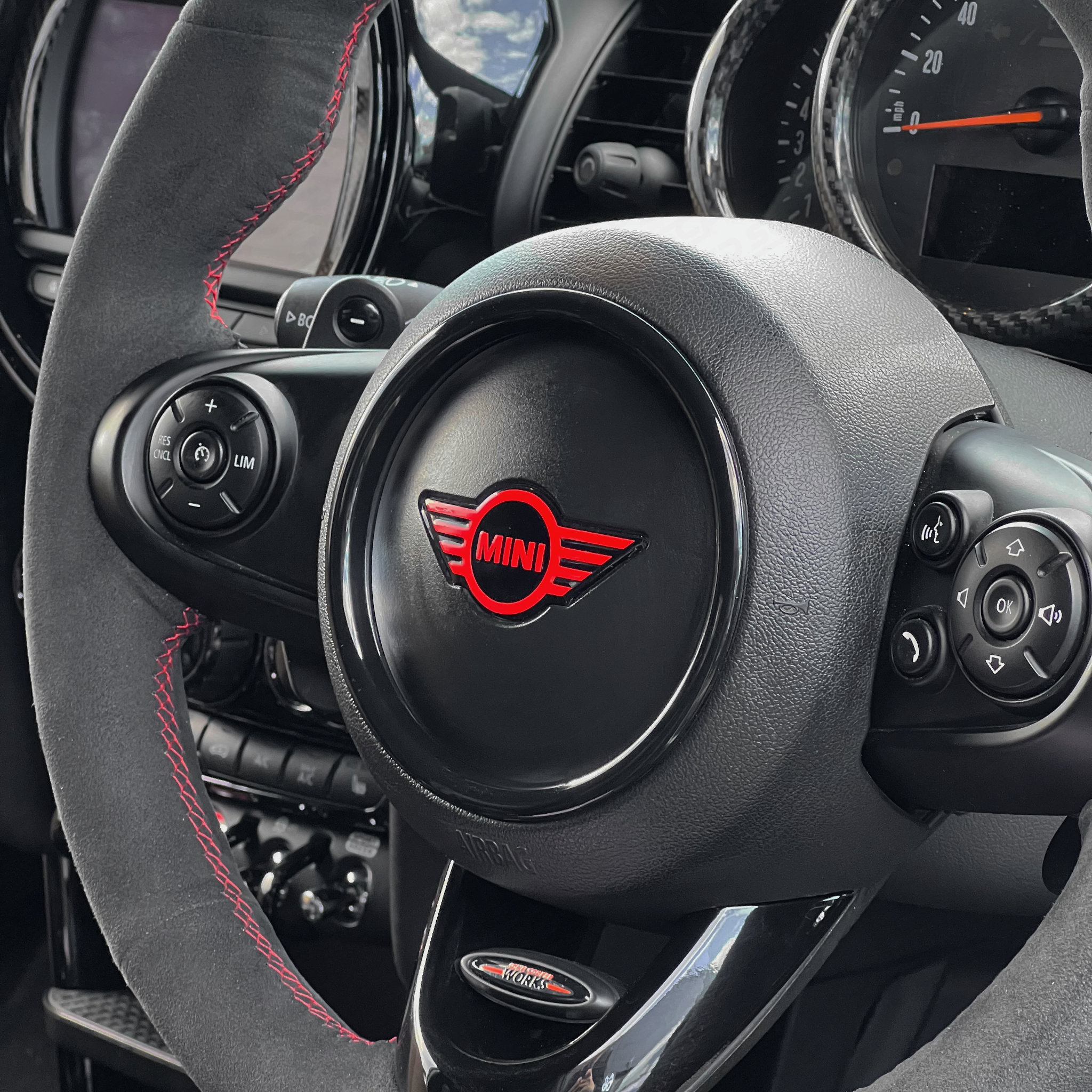 MINI Steering Wheel Decal / Sticker / Overlay - Etsy