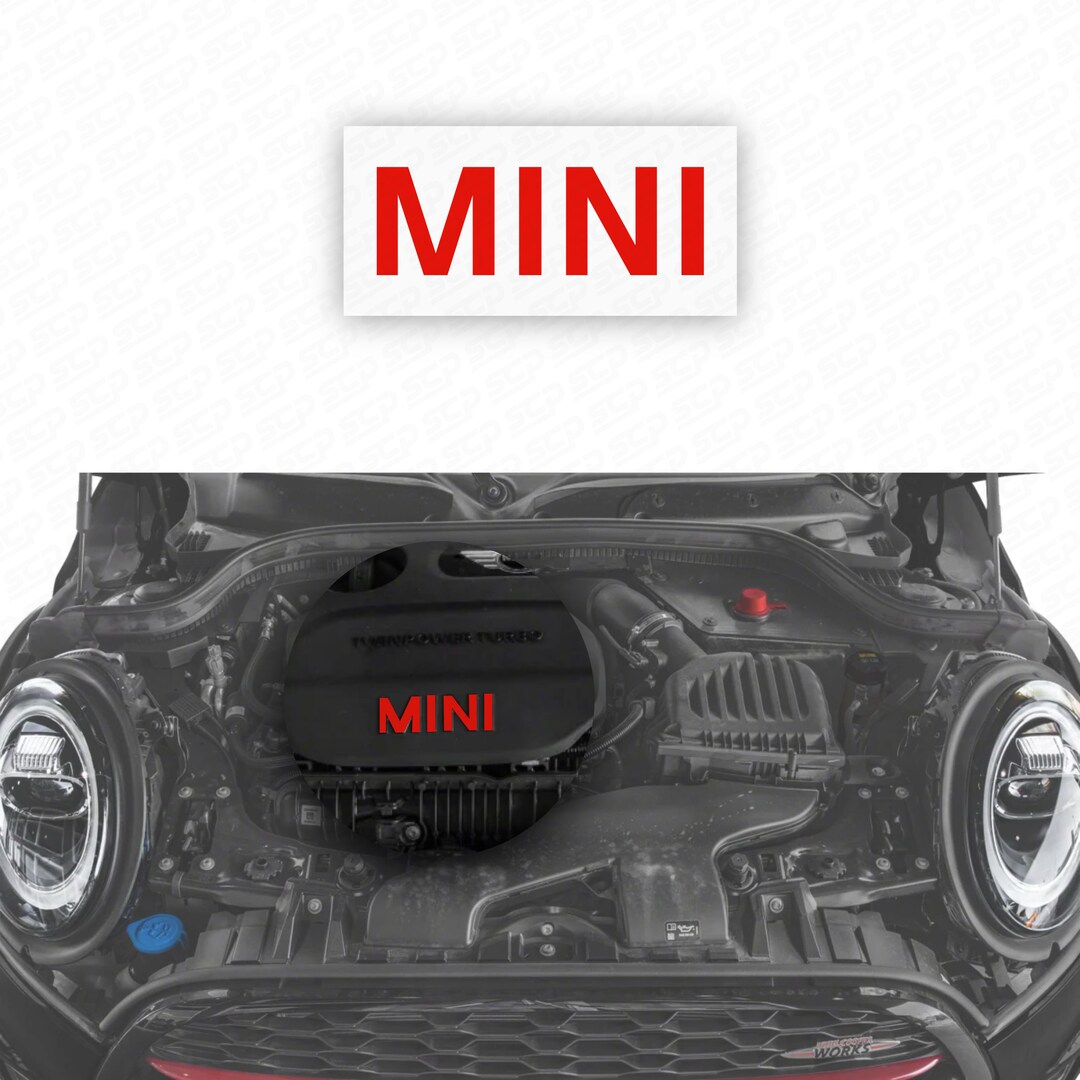 MINI F-series Pre-lci Engine Bay Lettering Decal / Sticker / Overlay - Etsy