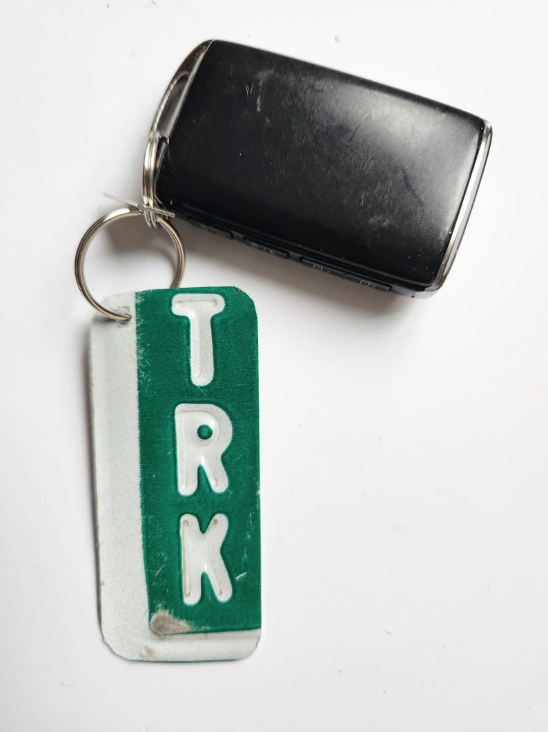 Upcycled Keychains From Different States Handcrafted From Repurposed ...