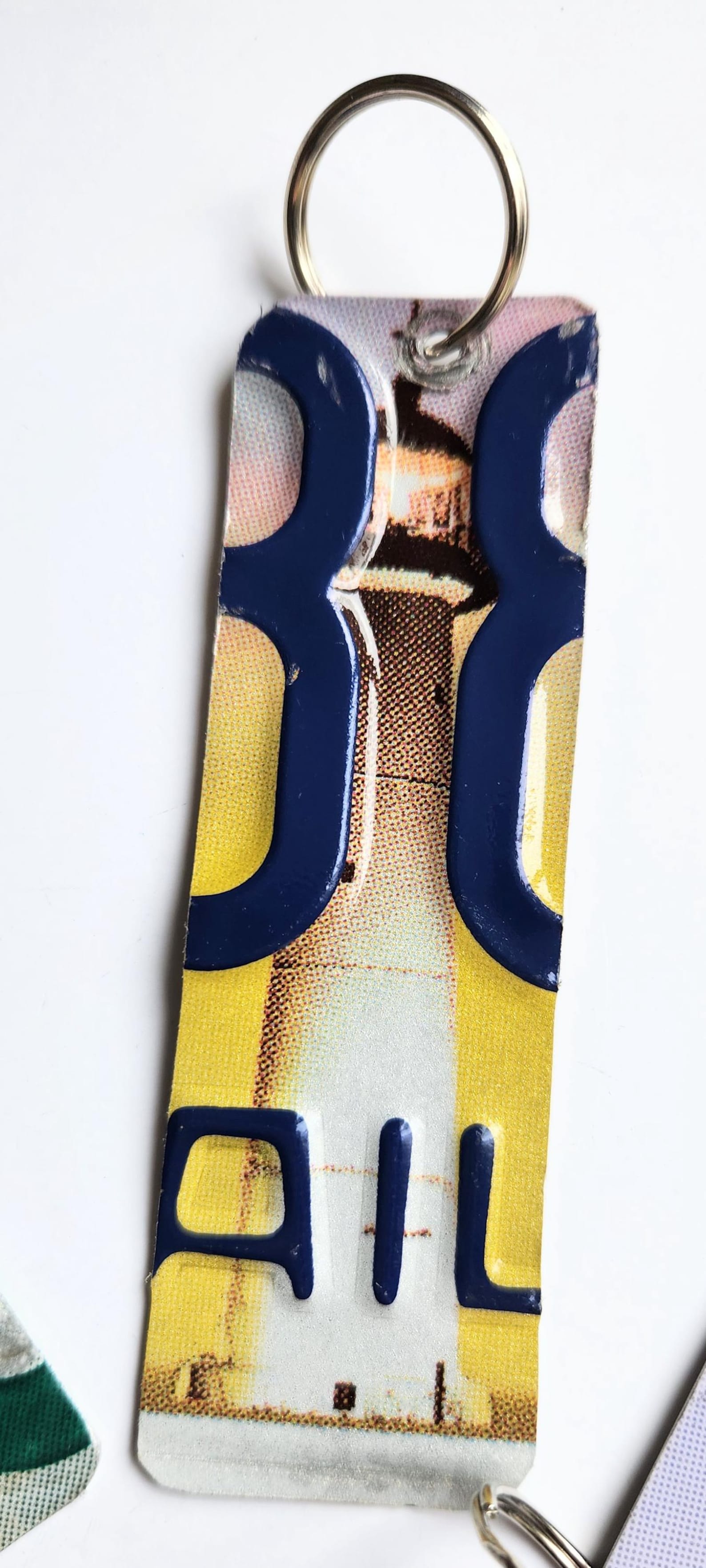 Upcycled Keychains From Different States Handcrafted From Repurposed ...