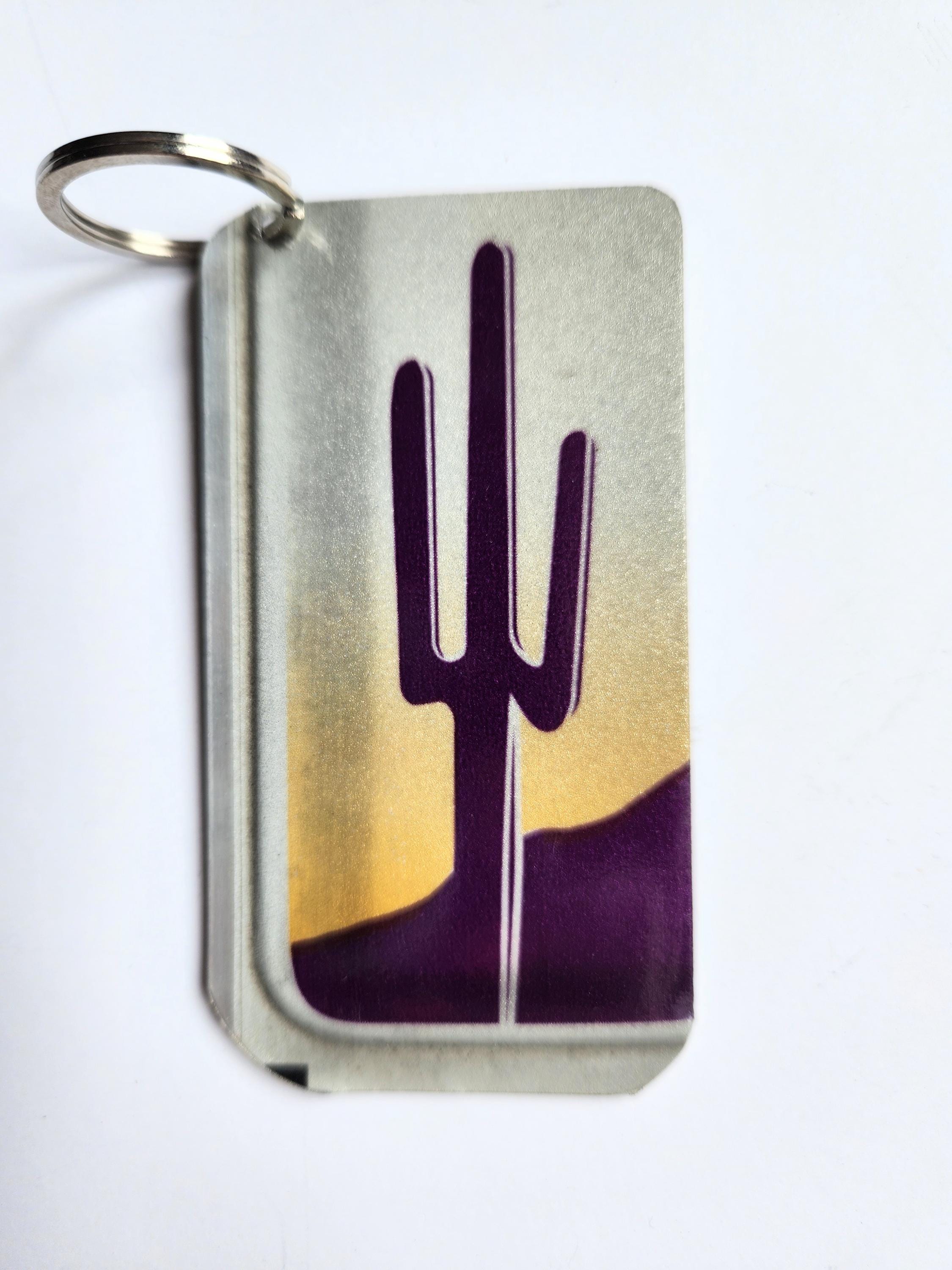 Repurposed License Plate Key Chains, Luggage Tags and Backpacks ...
