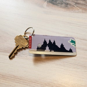 Upcycled Keychains From Different States Handcrafted From Repurposed ...