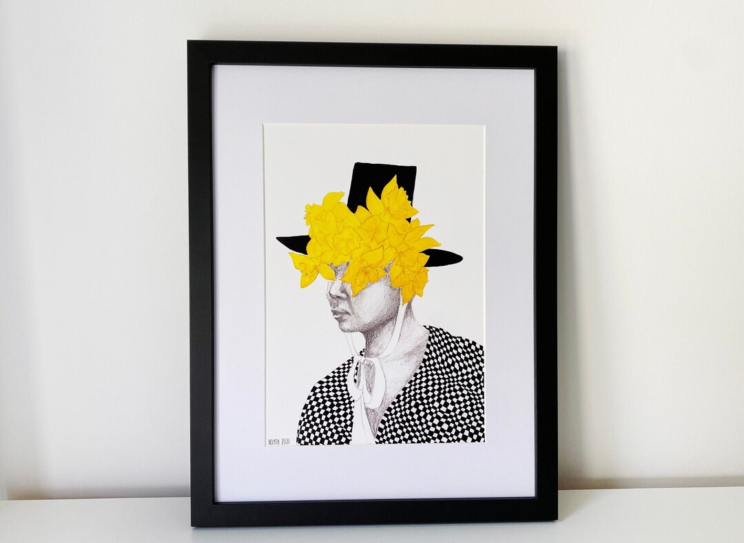 Welsh Lady Print - Etsy UK