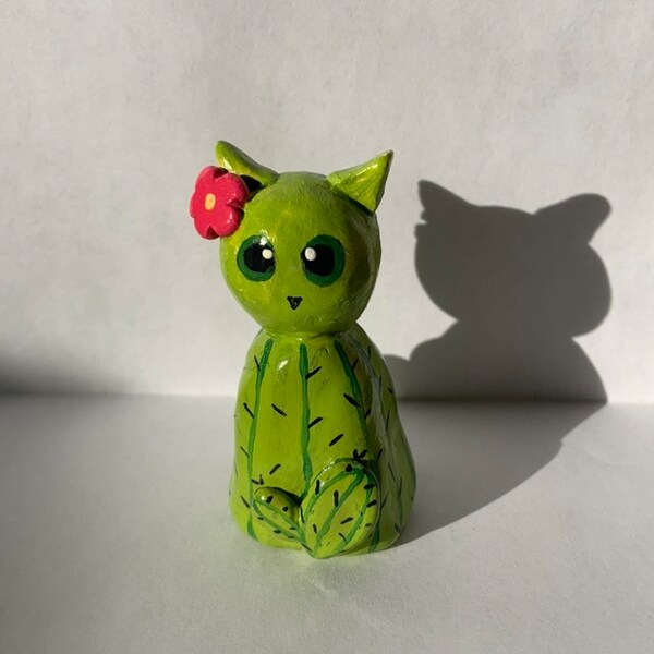 Cat Cactus - Etsy