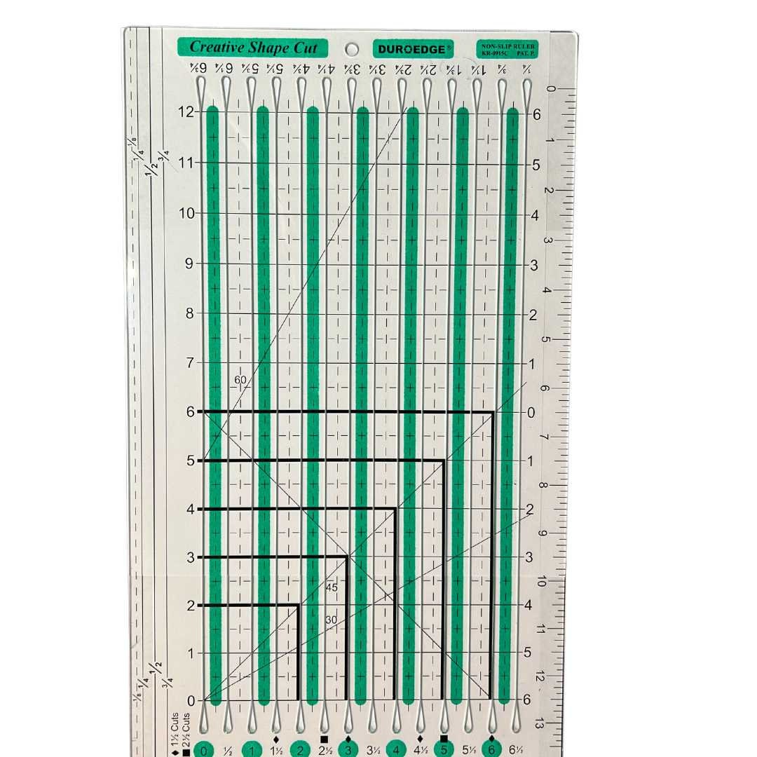 Creative Shape Cut Ruler 6" X 13" - Etsy