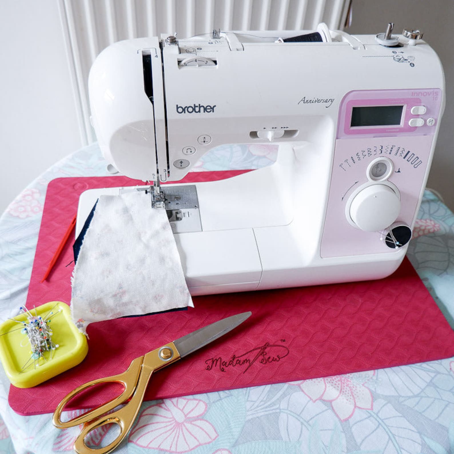 Sewing Machine Muffling Mat - Reduces Sewing Machine Vibrations ...