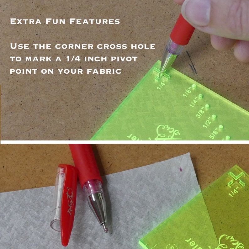 Seam Guide Ruler FREE Magnetic Seam Guide - Etsy