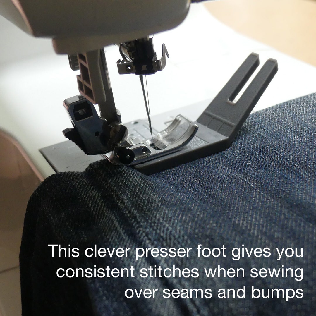 Bulky Seam Jumper - Get Consistent Stitches When Sewing Over Seams ...