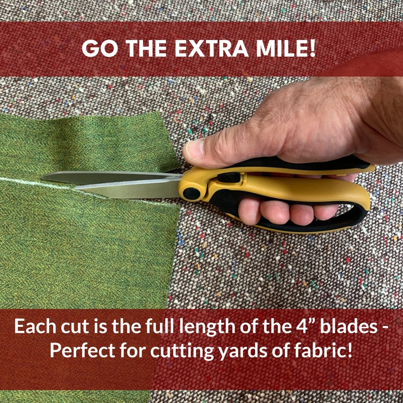 Spring Loaded Fabric Scissors for Sewing - Etsy