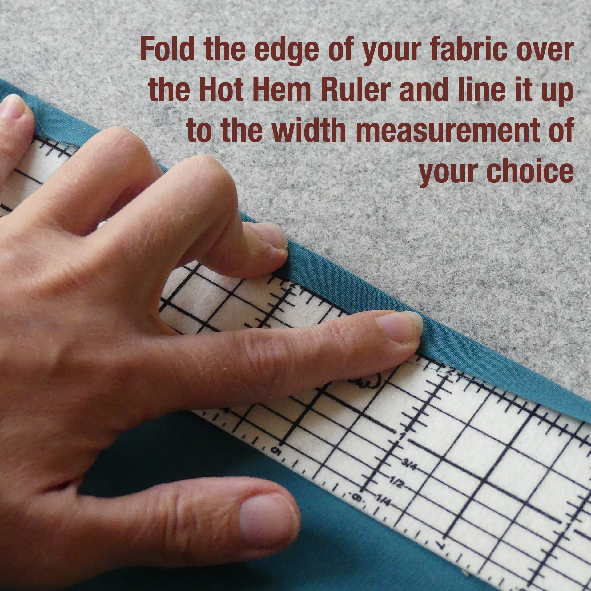 Hot Hem Ruler - More Than Just an Ironing Tool ! - Etsy