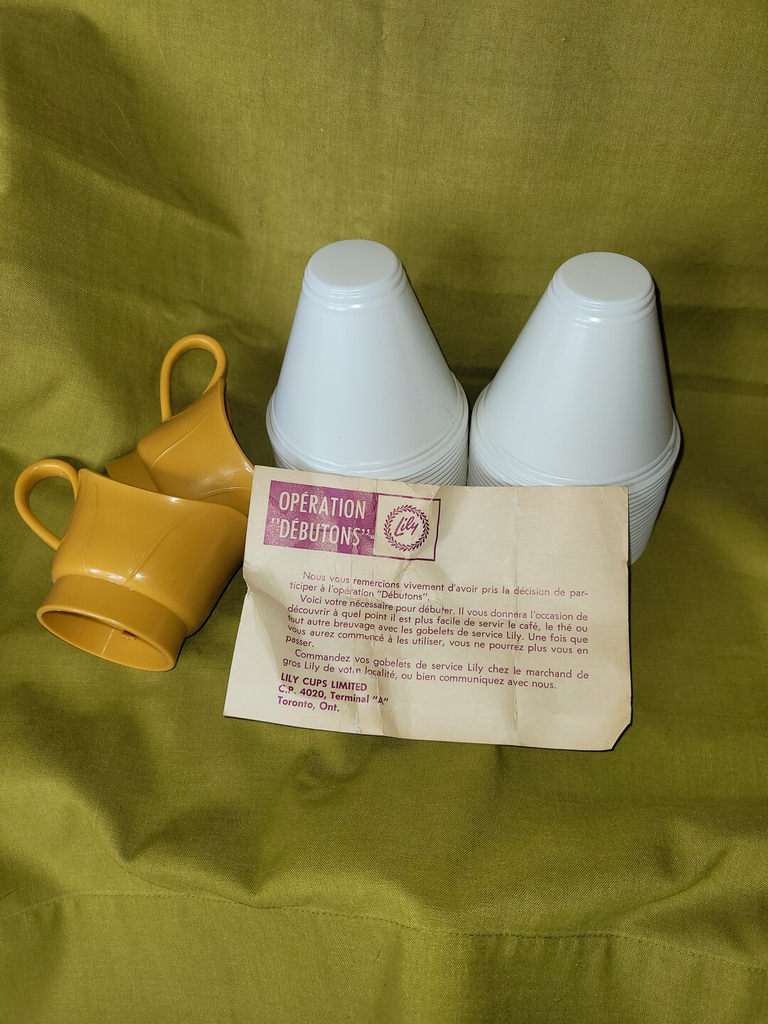 Vintage Lily Cups - Etsy