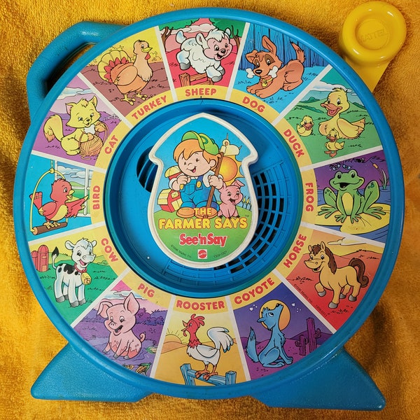 Mattel See N Say - Etsy