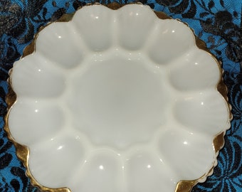 Light Brown Deviled Egg Platter - Etsy