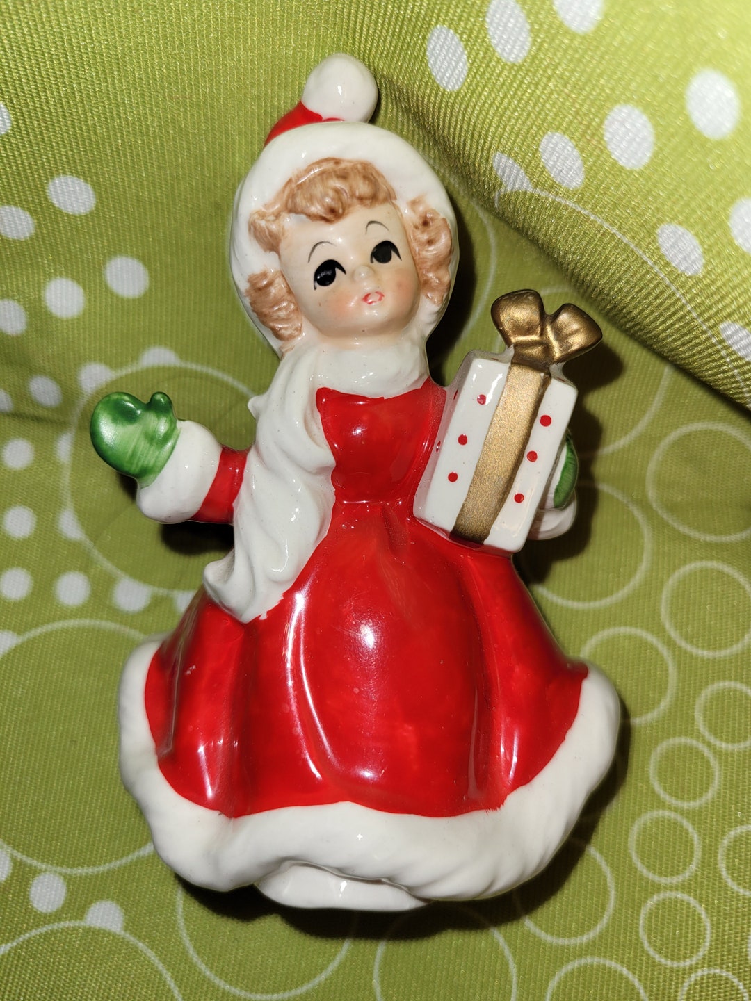 Lefton Christmas Figurine - Etsy