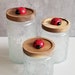Ladybug Glass Canister Set of 3 - Etsy