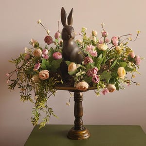 Spring Rabbit Tabletop Centerpiece - Etsy