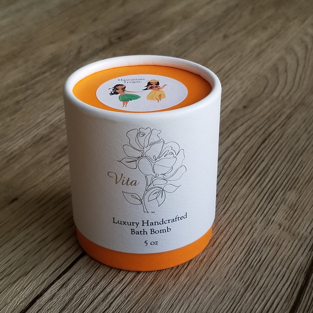 Hawaiian Tropic Bath Bomb by Vita - Etsy