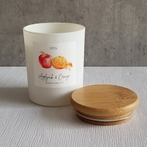 Applejack & Orange by Vita Scented 6 OZ Candle - Etsy